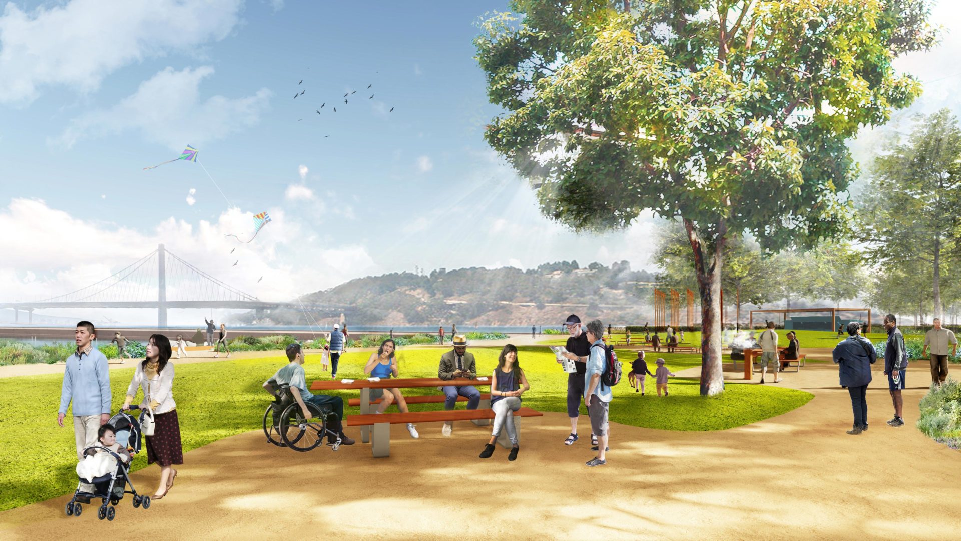 A Regional Park Destination in The Center of the Bay